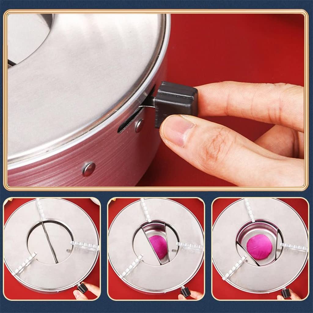 SEASD Stainless Steel Camping Solid Liquid AlcoholSs Stove Burner Outdoor AlcoholS Cooker Tool