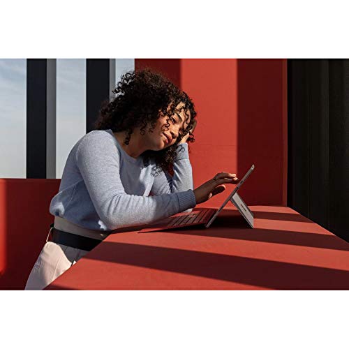 Microsoft Surface Pro 7 VNX-00001 12.3" Touch Screen Intel Core i7 Gen 10 16GB Memory 256GB SSD Windows 10 Home Kit Dual 2 Monitor Office Bundle with Deco Gear 15.6" Portable IPS Touchscreen Monitor