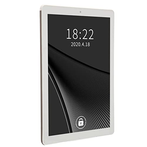 MAVIS LAVEN HD Tablet, Multifunction Dual SIM Card Dual Standby Grey WiFi Octa Core 3GB RAM 64GB ROM 13MP Rear Camera 10 Inch HD Tablet for Daily Use (US Plug)