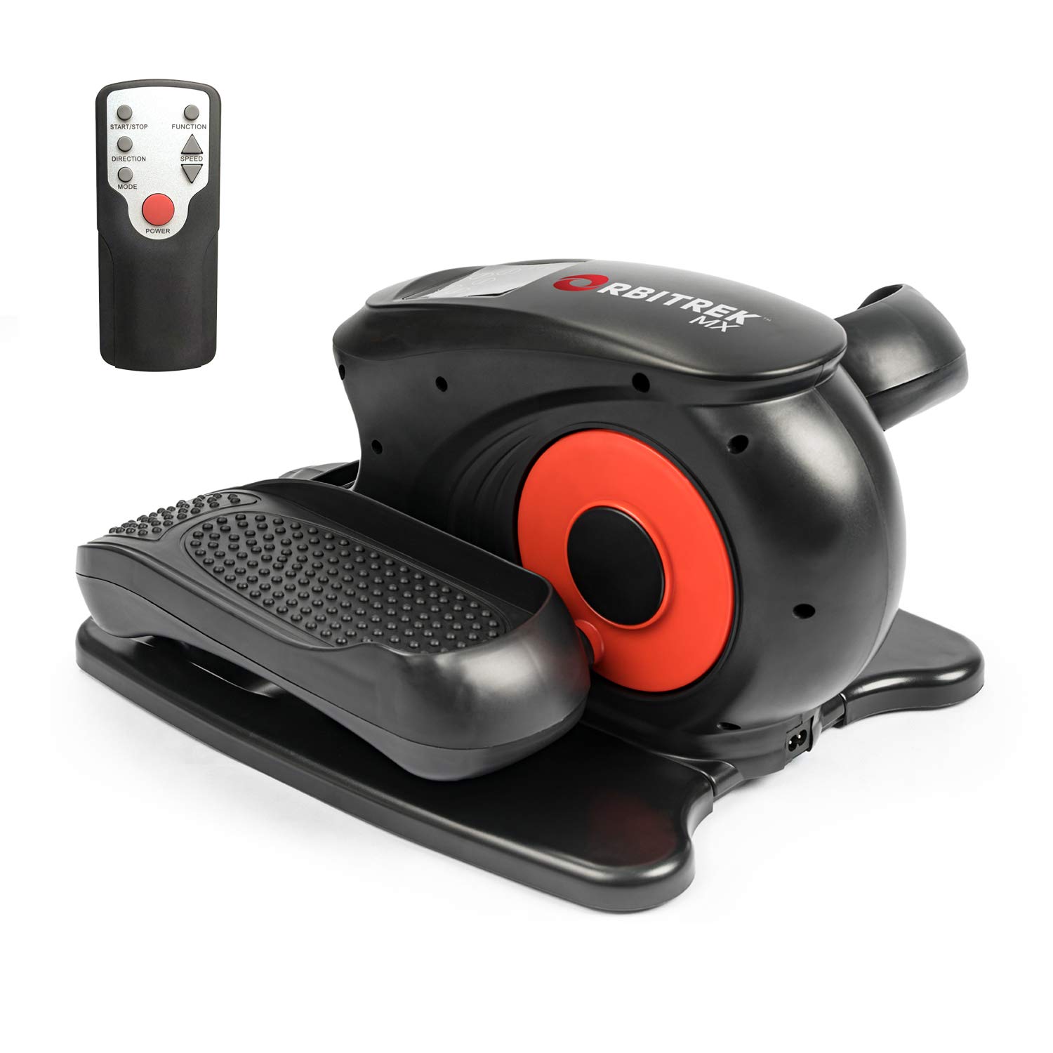 ORBITREK MX - Motorized Under Desk Elliptical Machine | Mini Cycle Exercise Bike | Compact Foot Pedal Fitness Trainer | Compact Elliptical Exerciser for Seniors | Portable Home Gym | (Orbitrek MX)
