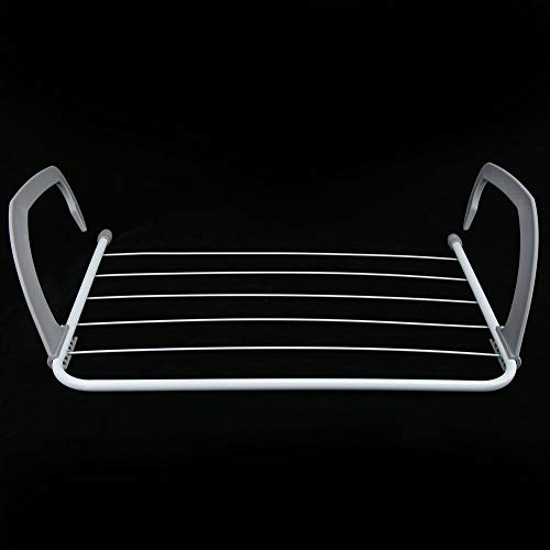 Windowsill Drying Rack Collapsible Hanging Drying Rack Collapsible Portable Clothes Drying Rack for Balcony Retractable Clothes Hanger for Railing