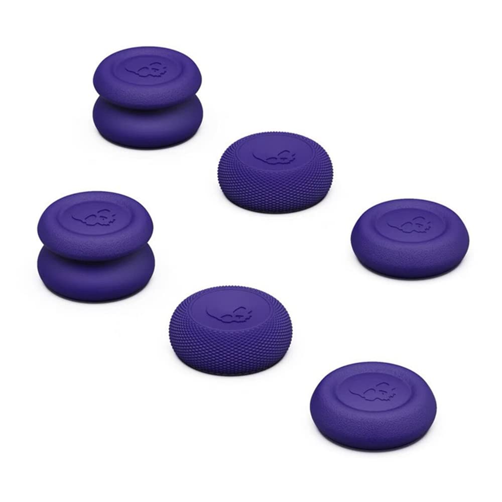 Thumb Grip Cap Cover Set FPS CQC Joystick Cap Silicone Accessories Replacement Thumbstick Cover for Xbox One for Xbox Series X Series S Controller (Purple)