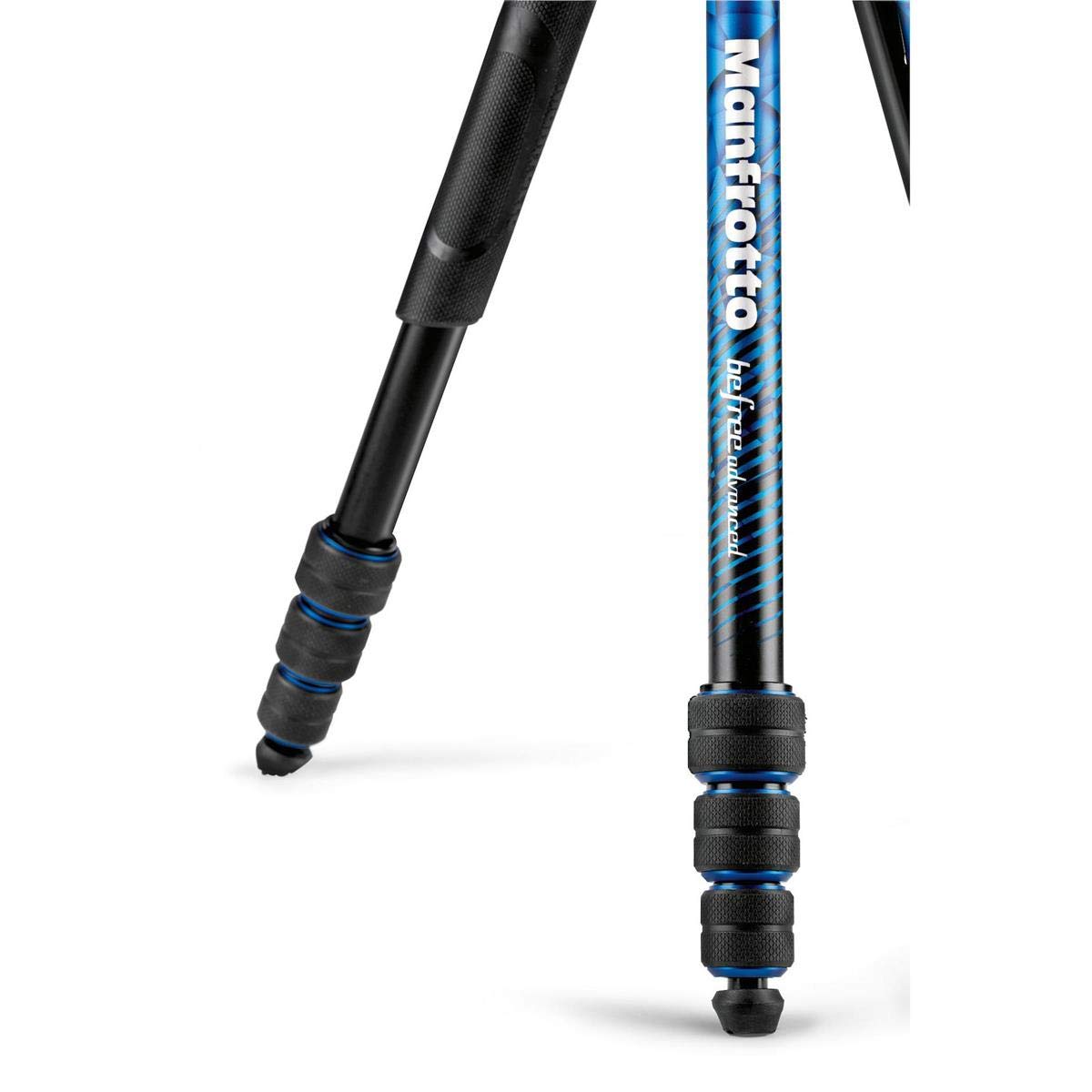 Manfrotto BeFree Advanced 59-inch Aluminum Travel Tripod with Ball Head & Case (Blue)