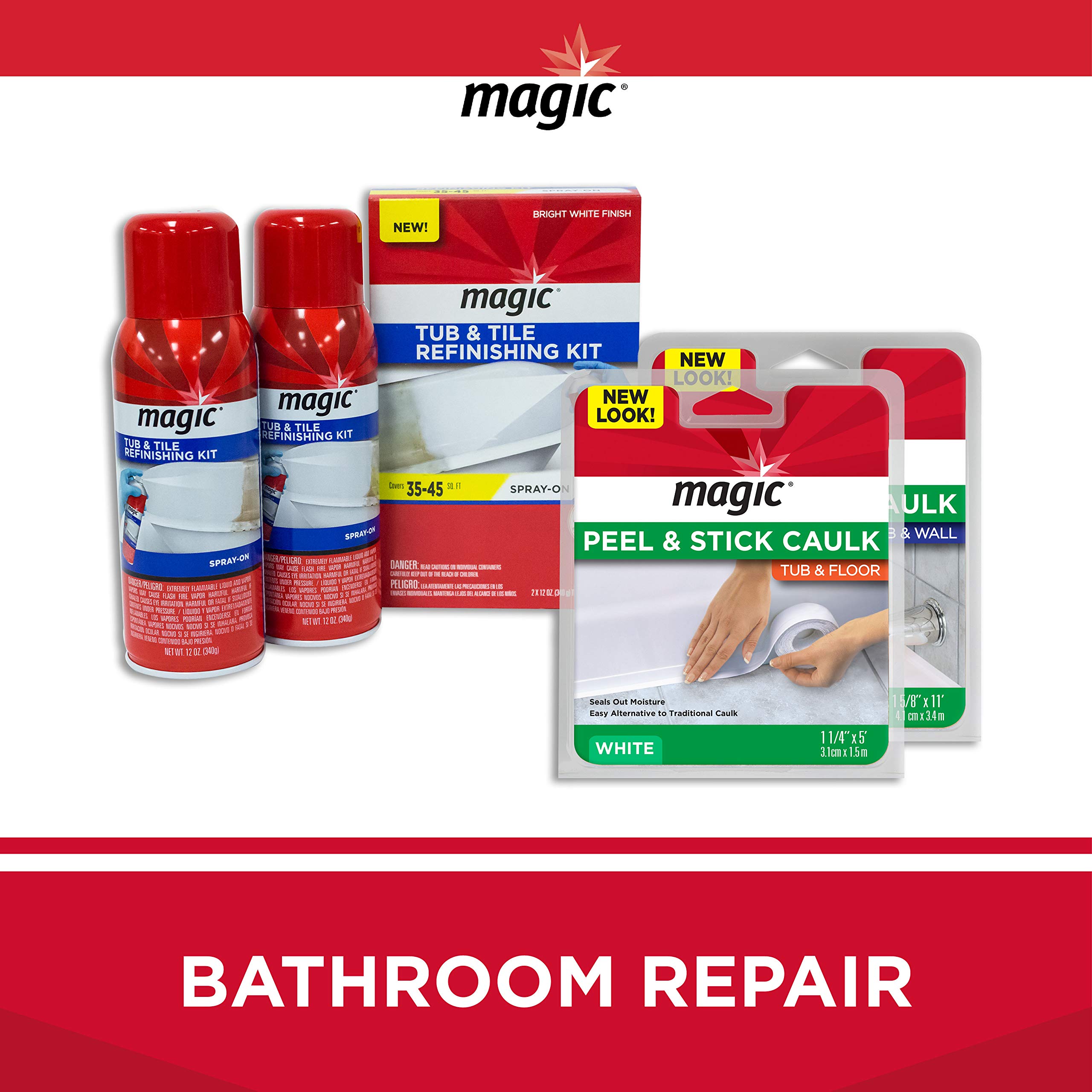 Magic Porcelain 2 Part Epoxy Chip Fix, White