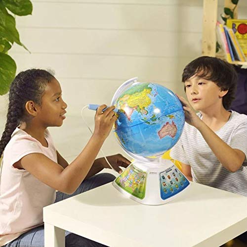 Oregon Scientific SG268 Educational Learning Smart Globe for Home School. World Geography Toy with Games, Countries & Fun Facts