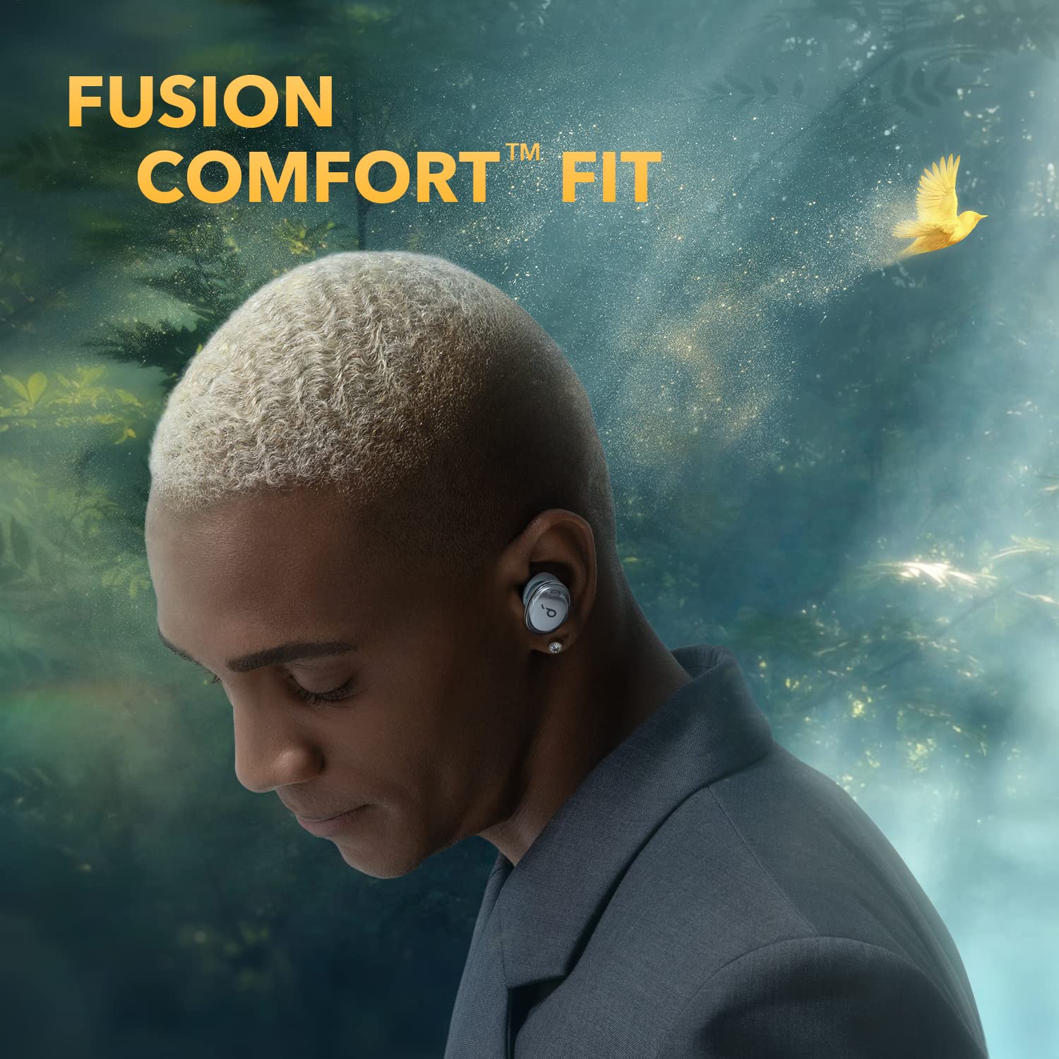 Soundcore by Anker Liberty 3 Pro Noise Cancelling Earbuds, True Wireless, with ACAA 2.0 Dynamic Driver and Armature Driver, HearID ANC, Fusion Comfort Wearing Technology, Hi-Res Audio