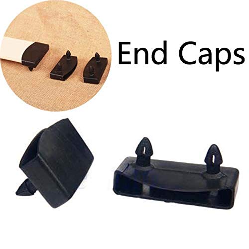 NANSHINE 53.5-54.5mm Replacement Bed Slat Holders Kits Bundles Plastic End Caps Holders 20PCS