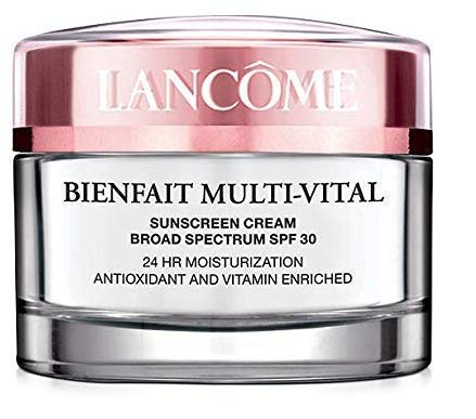 Lancome Bienfait Multi-Vital By Lancome For Women. High Potency Daily Moisturizing Cream Vitamin Enriched Uva/Uvb Spf 30 Sunscreen