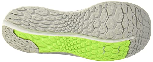 New Balance Women's Fresh Foam Vongo V4 Running Shoe, Light Aluminum/Lime Glo, 5