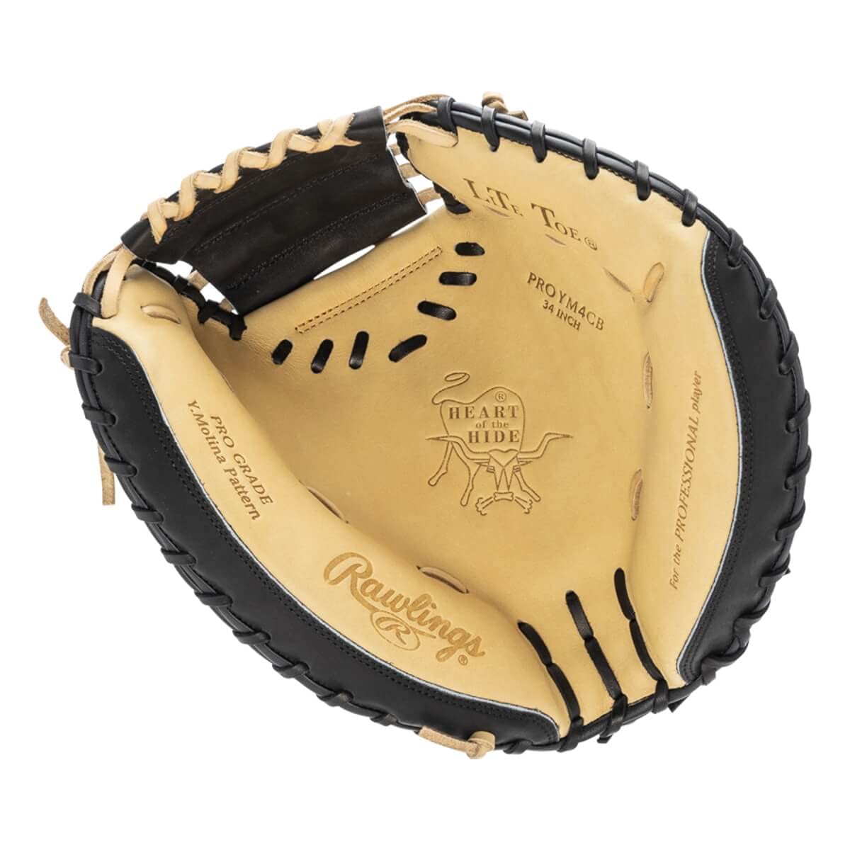 Rawlings Heart of The Hide Yadier Molina 34" Baseball Catcher's Mitt: PROYM4CB Right Hand Thrower