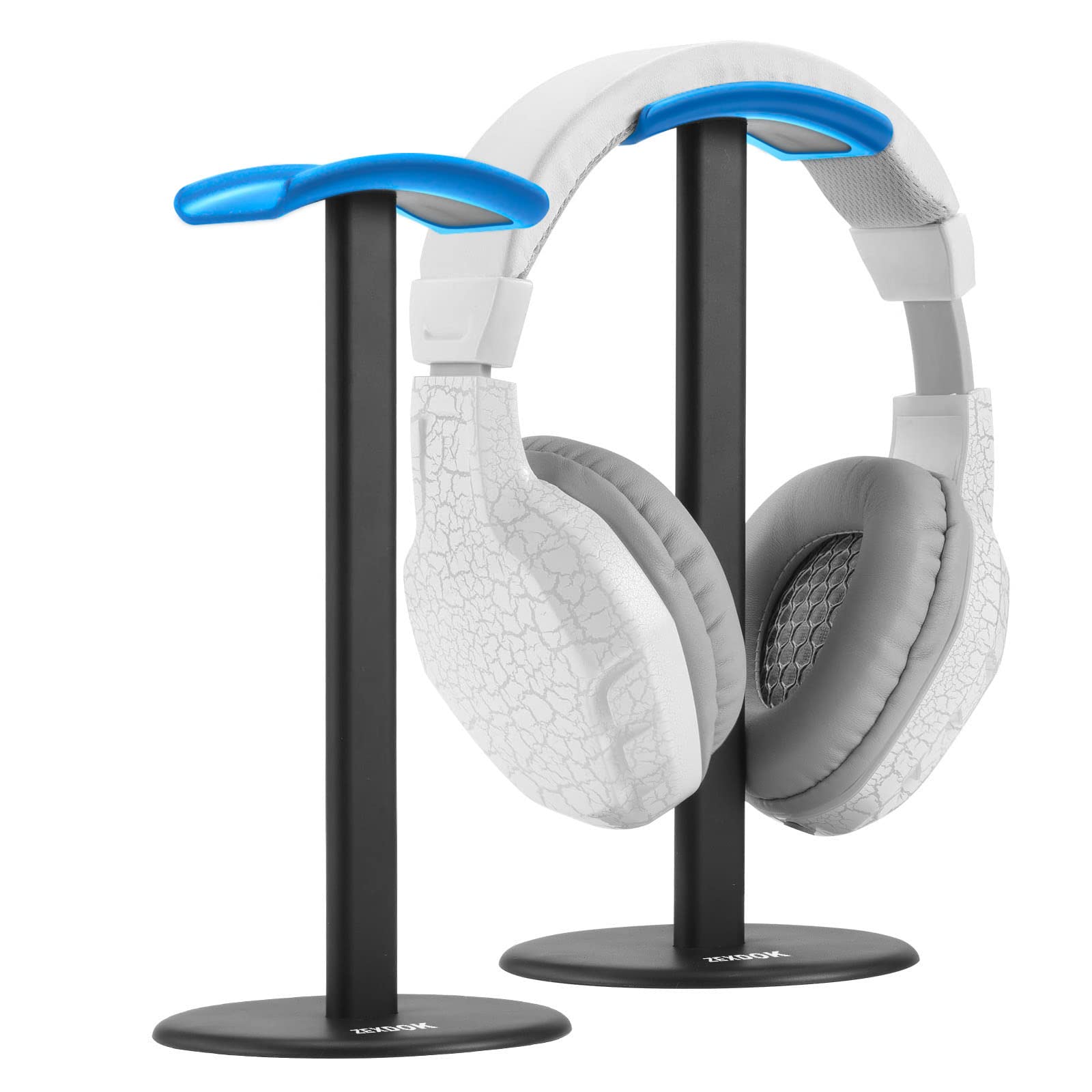 ZEXDOK 𝐇𝐞𝐚𝐝𝐩𝐡𝐨𝐧𝐞 𝐒𝐭𝐚𝐧𝐝 for Desk, Gaming Headset Stand, PC Gaming Headset Stand,Earphone Stand with Non-Slip Pad in Base, Suitable for Gamer Desktop Table Game Earphone Accessories