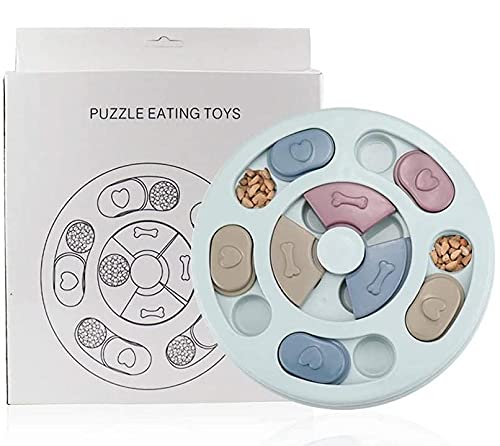 PetHse Dog Puzzle Toys, Interactive Training Toy Box, Slow Feeder Food Dispenser for Pets, Feeder Toys for IQ Training & Mental Enrichment