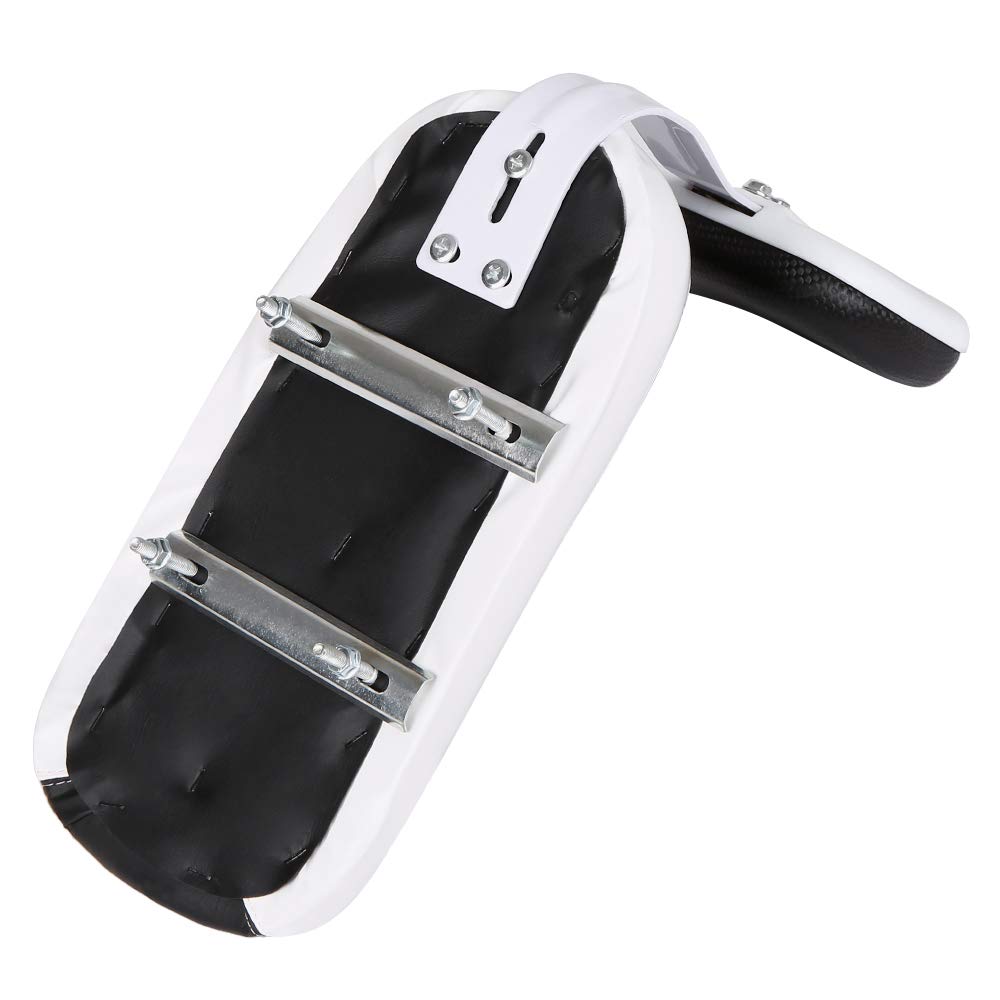 Lixada Bicycle Back Seat Cycling Bike Bicycle MTB PU Leather Soft Cushion Rear Rack Seat Children Seat with Back Rest