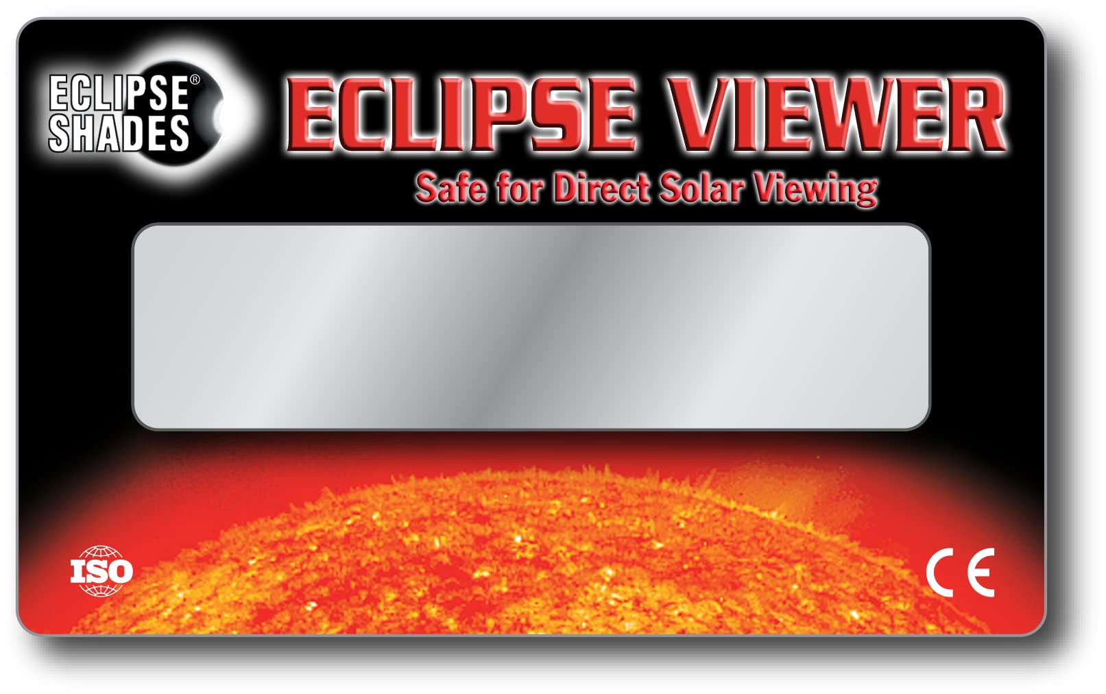 Rainbow Symphony Eclipse Viewers, Replaces Eclipse Glasses, Safe for Direct Sun Viewing, Great for Kids, CE & ISO Certified, Made in USA, 5 Pack with Wearable Lanyard