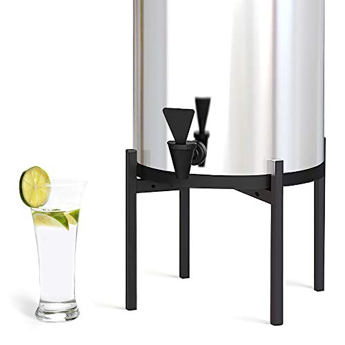 Water Filter System Stand 8" Tall, Compatible Berkey Water Filter, Adjustable Fits 7.5" 8.5" 9.5" Wide, with Non-Skid Pad, ​Applicable to Multi -Size Water Tank