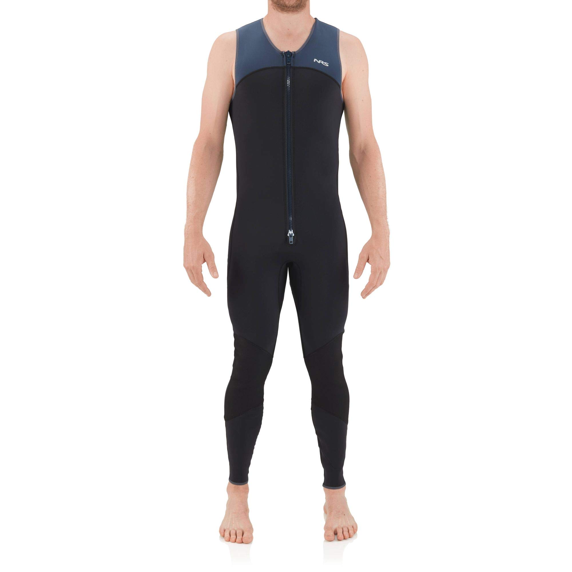 NRS Men's 3.0 Farmer John Wetsuit-Black-XL