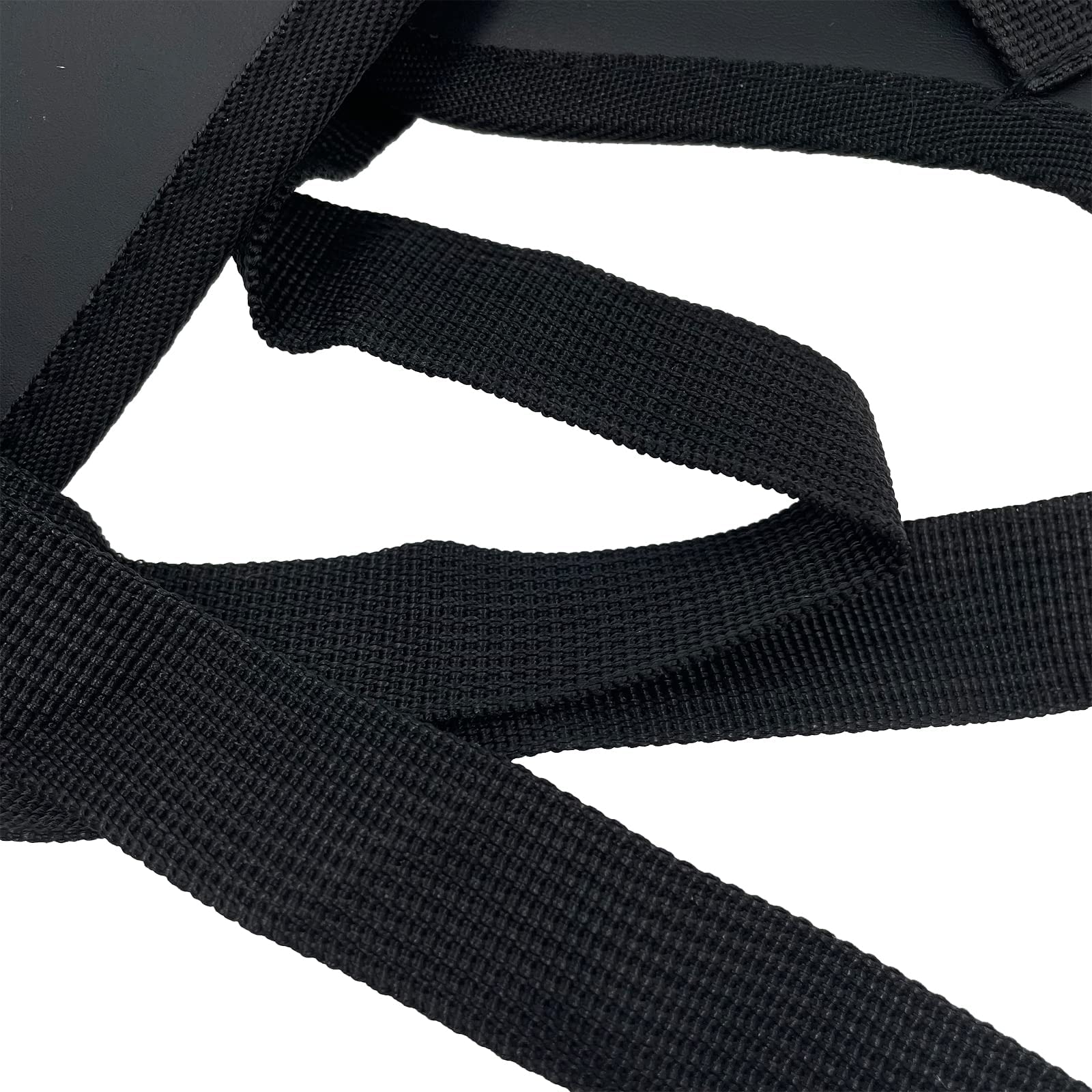 Strapless Strapon Harness for for Adult Women Men Beginners Wearable (Black). (02)