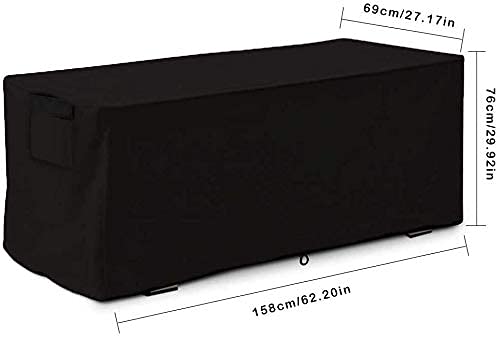 Mr.You Deck Box Cover,62Inch Outdoor Storage Box Cover