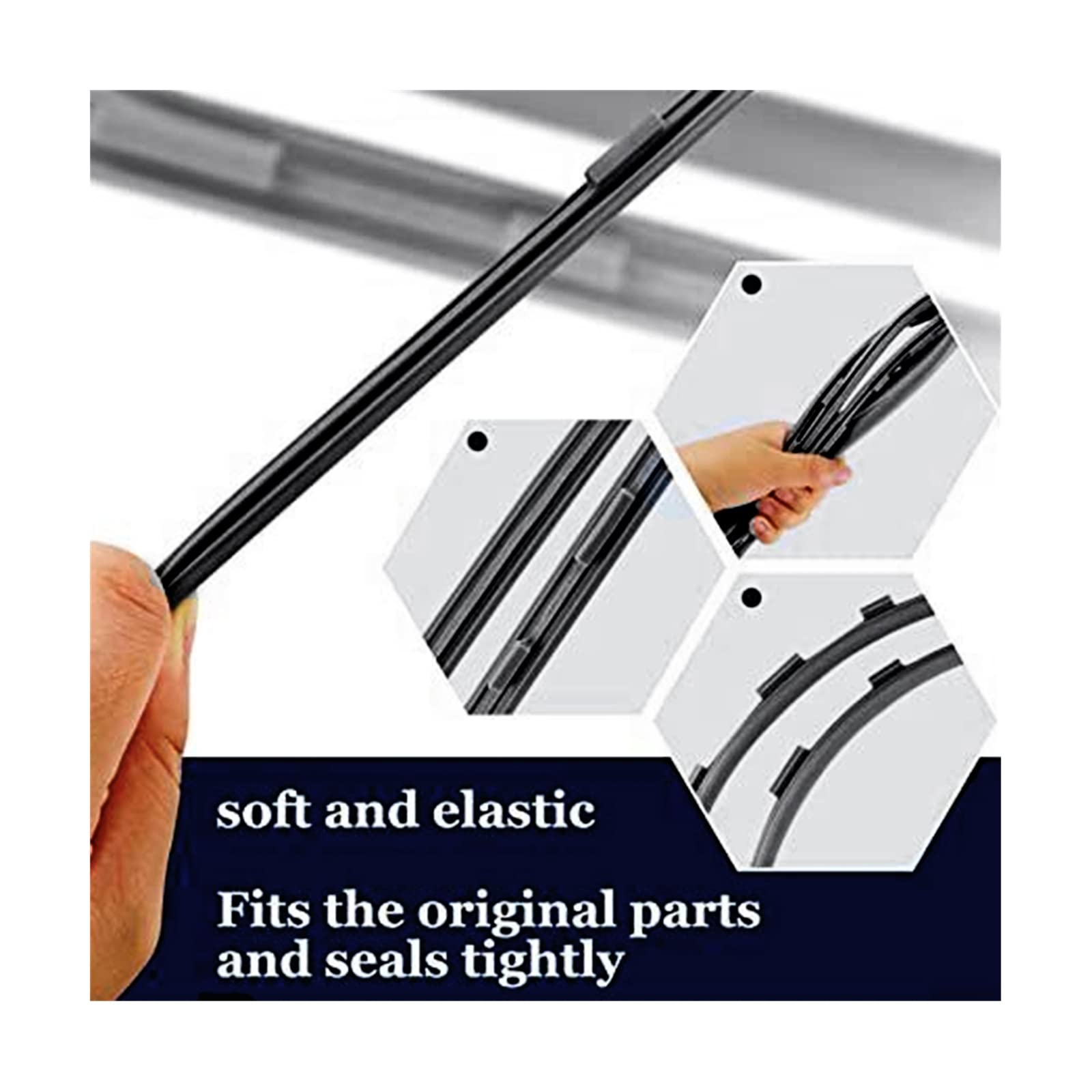 LINGYAO DC62-00344A Dryer Front Panel Air Seal Compatible with Samsung Dryer DV48H7400GW, DV400GWHDWR Replaces: AP5916629, PS4276050