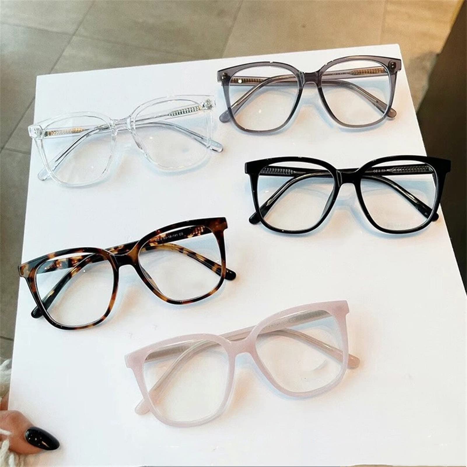 Reading Glasses, Black Frame Women Men Glasses, Blue Light Blocking Flat Mirror Glasses, Computer Reading Glasses (Color : Black, Size : +2.5)