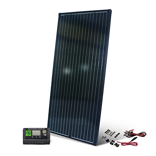 Nature Power 50216 215 Watt 12 Volt Charge Controller Solar Panel, Black