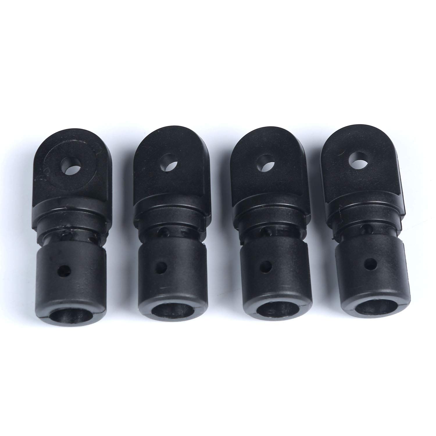 MX 1 inch Bimini Top Fitting Hardware Eye End Cap 4pcs (Inside for 1” Round Tube)…