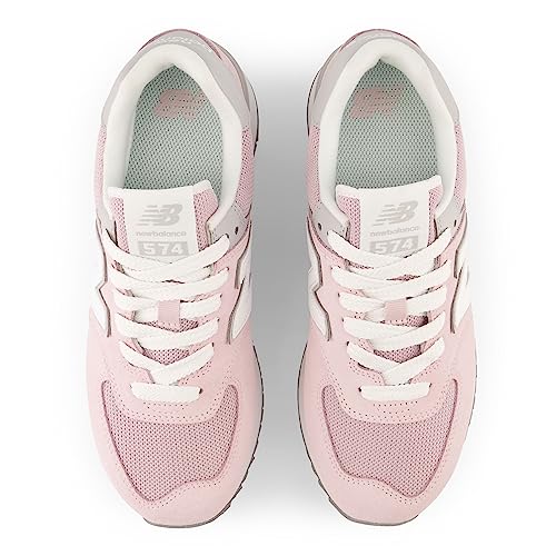 New Balance 574+ Womens Shoes Size 9, Color: Old Rose/Grey-Pink