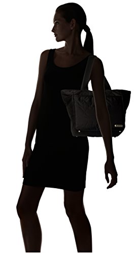 LeSportsac City Chelsea Tote Quilt, Logo Deboss Black