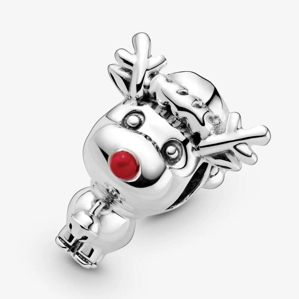 Pandora Rudolph The Reindeer Sterling Silver Charm, No Gift Box