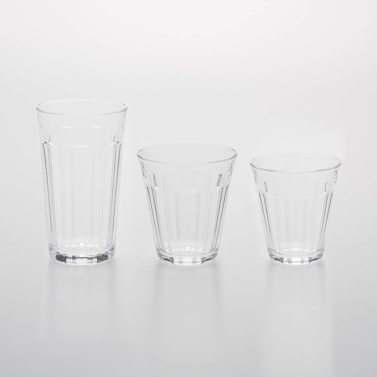 Muji Soda Glass Tumbler Set - 240ml