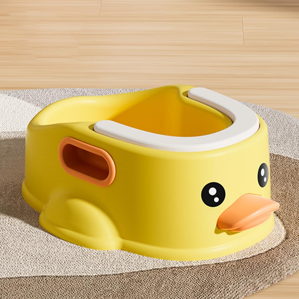 ZAJSSS Portable Pet Bathtub pet Shower Basin with Side Groove Handle Multi-functional Pet Bathtub for Small Pets and Cats Indoor and Outdoor, Yellow