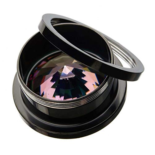 Pierced Owl Black Plated Vitrail Medium Gem Screw Fit Plugs, Sold as a Pair (16mm (5/8"))