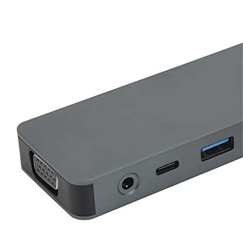 USB C Hub, Gigabit Ethernet Port 13 in 1 USB C Hub Displayport Fast Heat Dissipation 4 USB Port for Mouse