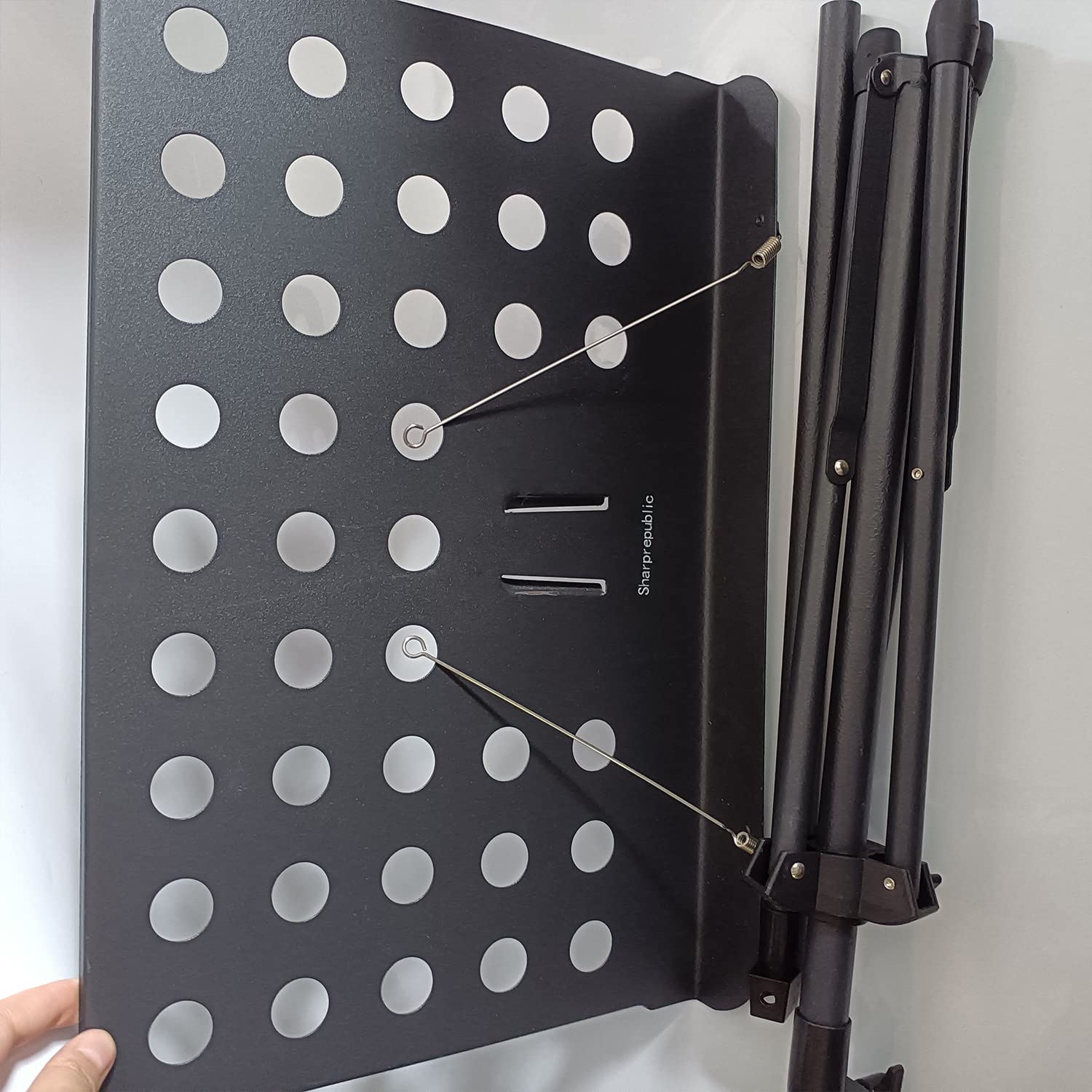 Sharprepublic-- Music stands and stands for musical instruments - Sturdy and Portable Professional Music Stand for Sheet Music