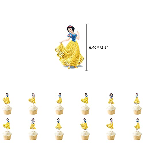 Nice Orange Birthday Party Supplies for Disney Princess, Snow White Theme Party Decoration