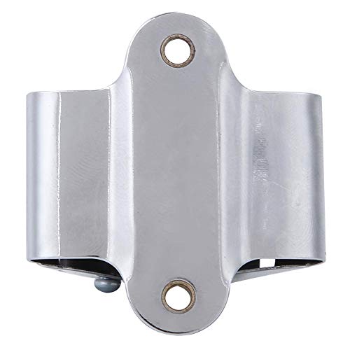 Walfront Metal + Resin Storage Clip Hardware Tool Multifunction Wall Mount Garage Holder for Mop/Broom/Hanger, Reducers And Posts