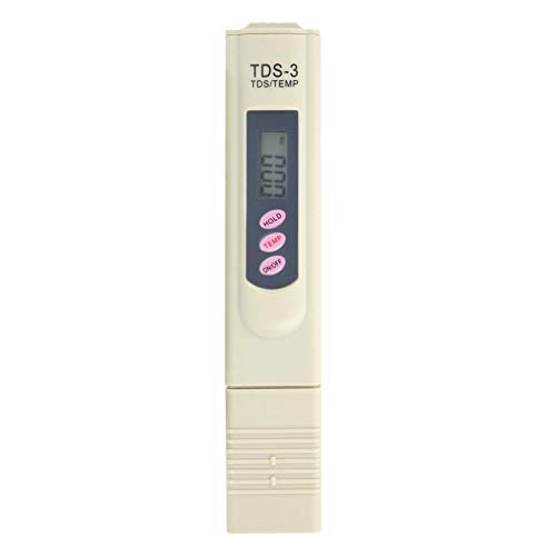 Zerodis TDS Meter Digital Water Tester Aquarium Water Quality Temperature Test with LCD Display for Fish Tank