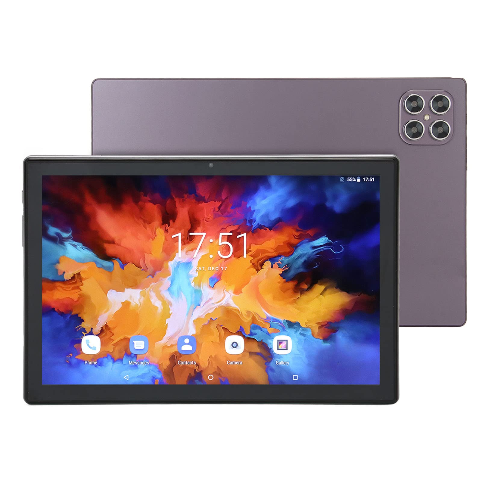 Luqeeg Tablet Computer, 12GB RAM 256GB ROM 2 in 1 Tablet Octa Core Processor 4GLTE 5G Dual WiFi Highly Sensitive Stylus for Travel for Android 11 (#3)