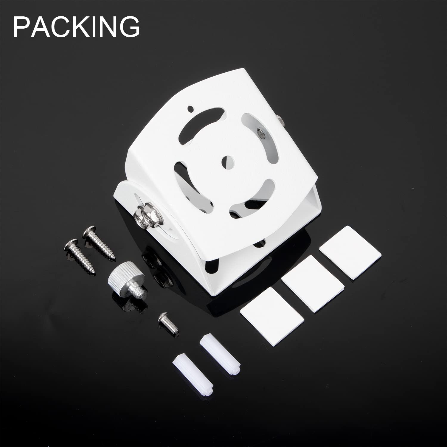 Uogw Adjustable Wall Mount Compatible with Wyze Cam Pan V3/V2/Wyze Cam V4/Wyze Cam V3/Blink Mini,Adjustable Angle Mounting Bracket for Wyze Cam Get The Best View