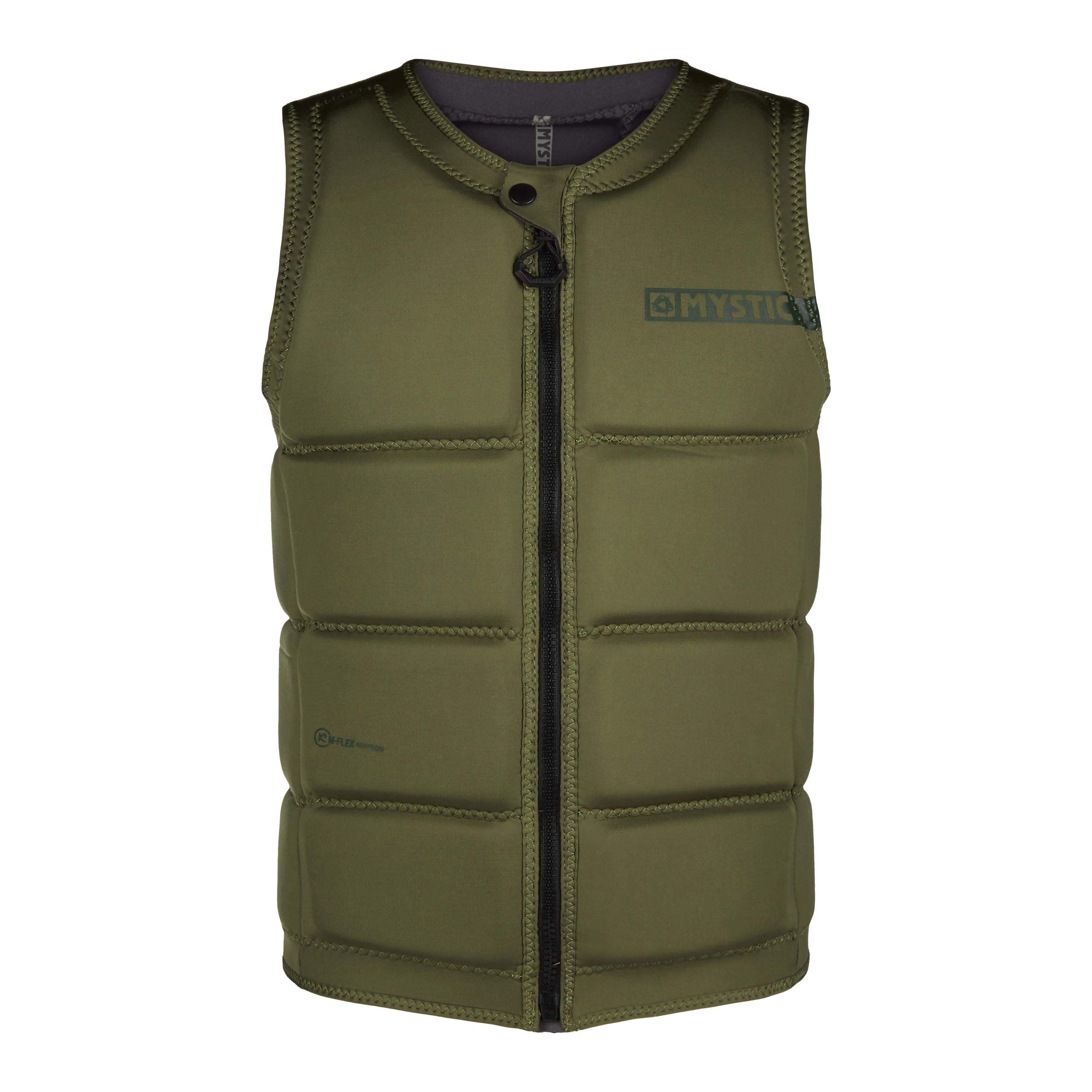 Mystic Star Wake Boarding Front-Zip Impact Vest - Petrol XXL