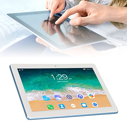 Zopsc 8in Tablet for 10.0 IPS Talking Tablet 4GB 64GB200W 800W1920 1080Octa Core CPU Processor 8000mAh. 100 240V Blue