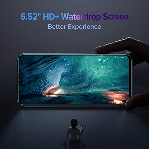 Ulefone Note 9P 4G Unlocked Cell Phones, 6.52" Screen,16MP Triple Rear Camera, Android 11 Octa-Core 4GB + 64GB,4500mAh Big Battery, Face Unlock Finger Reader Unlocked Smartphones - Black