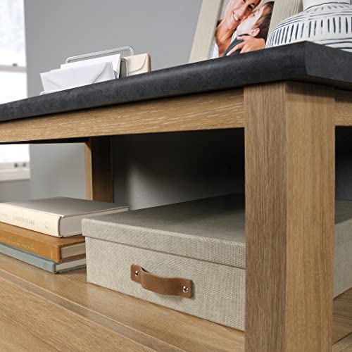 Sauder August Hill Lateral File, L: 32.28" x H: 19.53" x W: 29.25", Dover Oak Finish