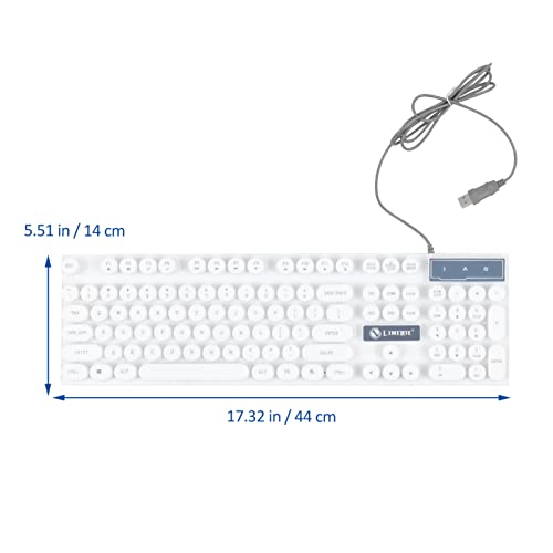 SOLUSTRE 1setheadset Gaming Wired Head White Ergonomic Pad with Lighting Rainbow Backlit Led Mat Phones Combo Mousepad RGB Tablet and Kit Computer Over Ear Accessory Mic for Mobile