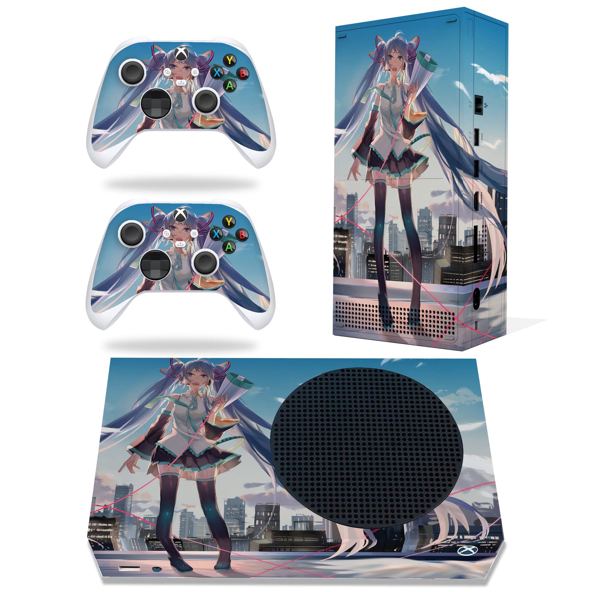 The Singer Girl VR Game Console Series S Controllers Skin Decals Stickers Wrap Vinyl for Game Console Series S Xuanditjdbc