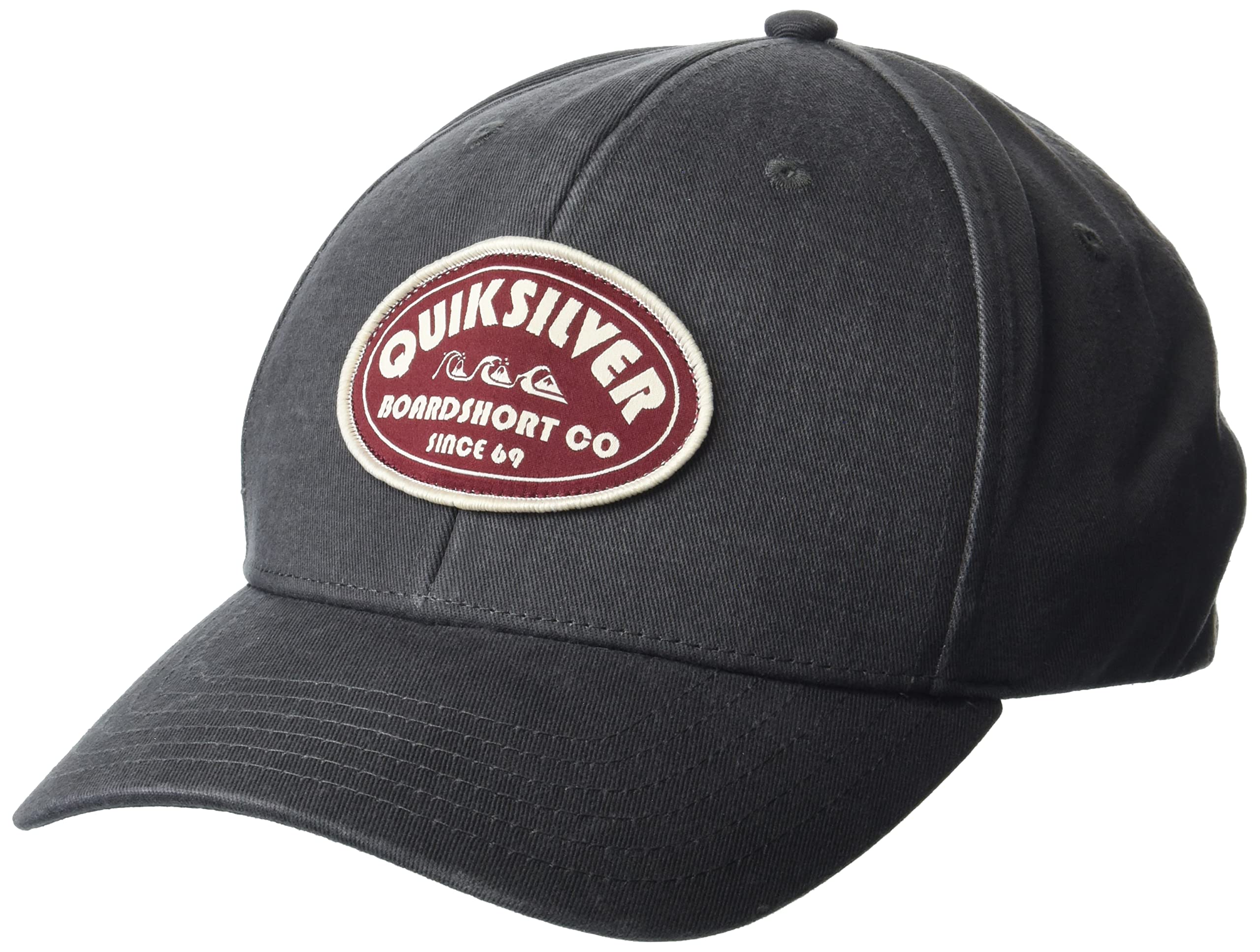 Quiksilver Men's Free Reign Snapback Cap, Tarmac, One Size
