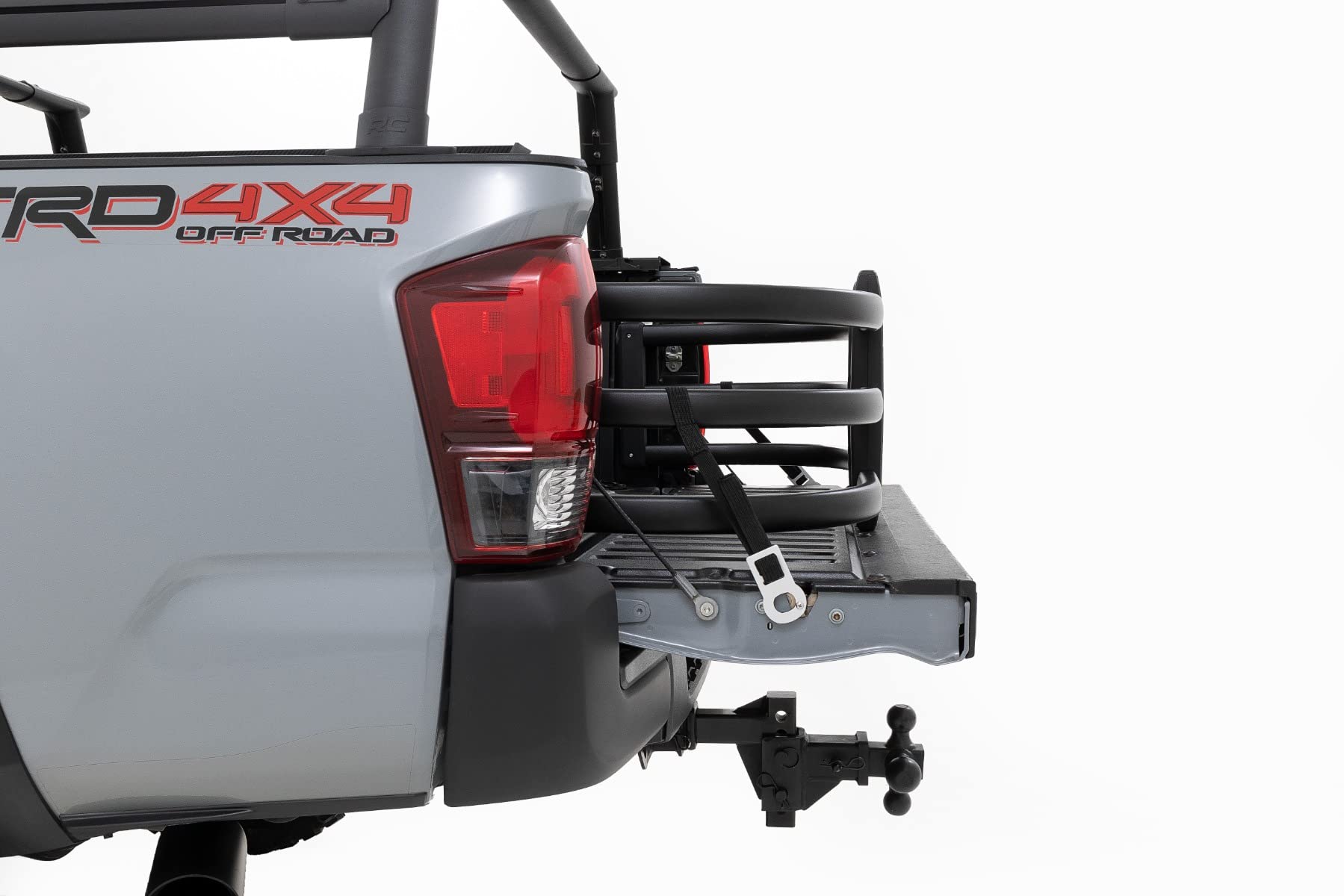 Rough Country Bed Extender for Tacoma/Gladiator/Maverick | 26" Extension - 73113, Black