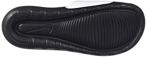 Nike Men's Victori One Slide Mix White/Black-Black (DD0234 100) - 9