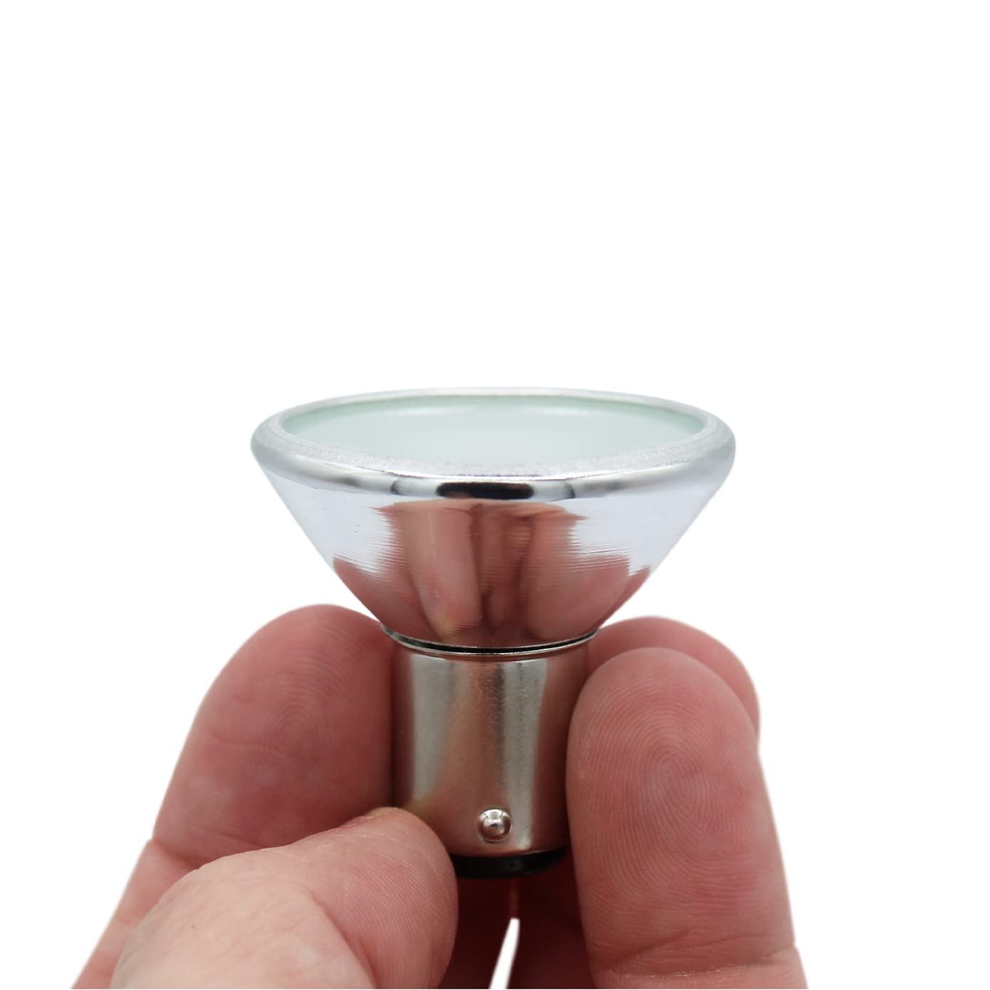 lumenivo Elevator Bulb MR11 Fixture 12V 20 Watt Replacement Bulb Frosted Glass Halogen Bayonet Light Bulb (BA15D) - Can Be Used to Replace a 6435 Phillips Halogen Reflector Lamp 12V 20W - 1 Pack