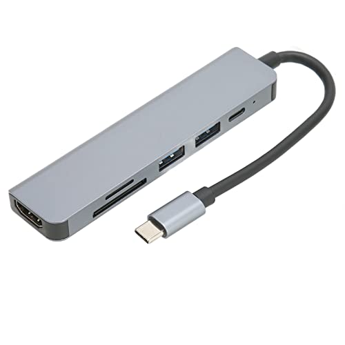 USB Docking Station, 5Gbps Transfer Rate USB C Hub Ultra High Definition for Phone for Office for Home for Computer